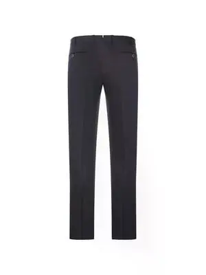 PT TORINO Pressed-crease Tailored Trousers - Grey