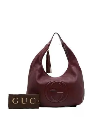 Gucci 2016-2026 Calfskin Soho Hobo Bag