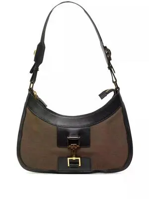 Gucci 2000-2015 Canvas Jackie Hobo Bag - Brown