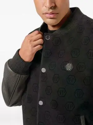 Philipp Plein Varsity Bomber Monogram