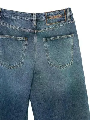 Iceberg Panelled Wide-leg Jeans
