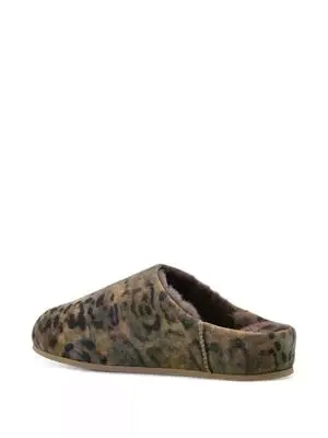 UGG Elea Spotted Leather Slippers