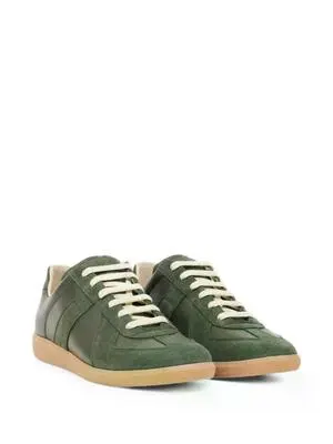 MAISON MARGIELA Replica Panelled Sneakers - Green