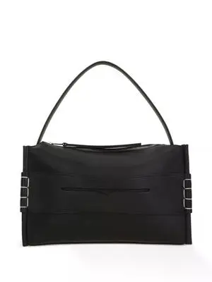 JW Anderson Contrast-stitch Shoulder Bag Black