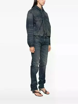 DIESEL® Faded-effect Denim Jacket - Blue