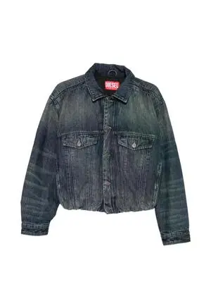 DIESEL® Faded-effect Denim Jacket - Blue