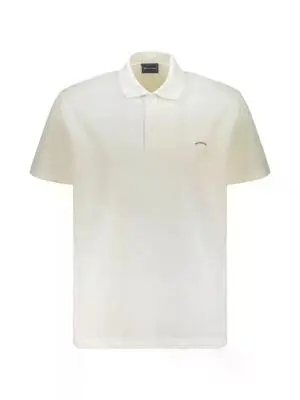 Paul & Shark Logo-embroidered Short-sleeve Polo Shirt - Neutrals