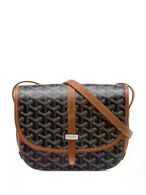 Goyard 2022 Goyardine Belvedere Pm Crossbody Bag - Black