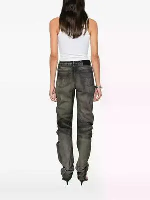 DIESEL® Faded-effect Panelled Jeans