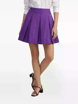 Prada Pleated Mini Skirt