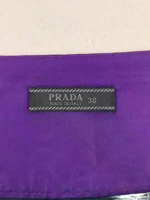 Prada Pleated Mini Skirt