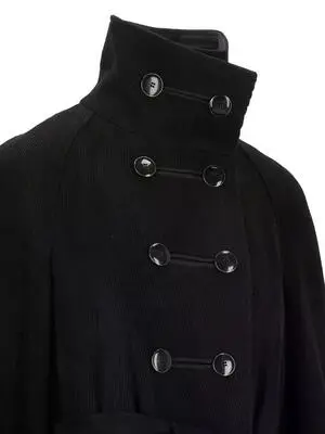 Emporio Armani Double-breasted Belted Coat