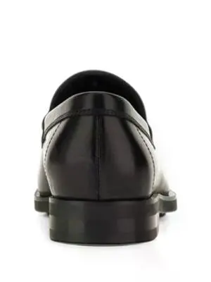 TOD'S Tassel-detail Leather Loafers - Black