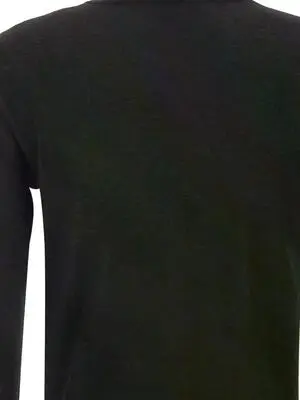 KANGRA Roll-neck Wool Sweater - Black