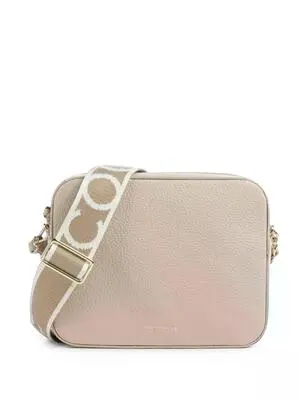COCCINELLE Logo-strap Shoulder Bag - Neutrals