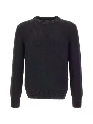 GRAN SASSO Textured Knit Sweater - Black