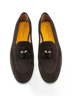 DOUCAL'S Tassel-detail Suede Loafers