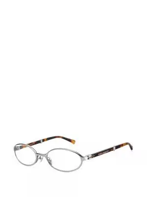 GENTLE MONSTER Oatt 02 Oval-frame Glasses - Silver