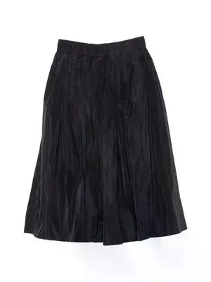 SUSANNE BOMMER Pleated Taffeta Skirts - Black