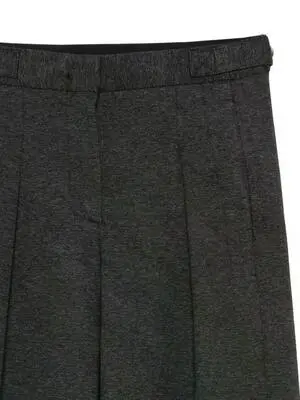 SEMICOUTURE Pleated Wide-leg Trousers
