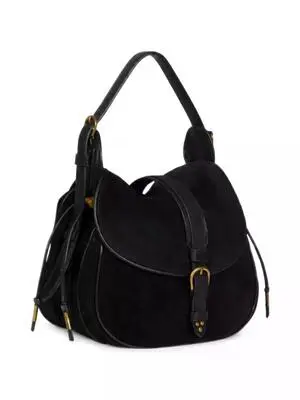 Jérôme Dreyfuss Gildas Suede Shoulder Bag