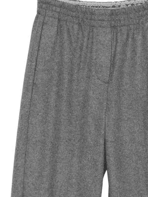 Seventy Elasticated-waistband Cropped Trousers