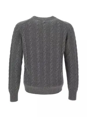 KANGRA Cable-knit Sweater - Grey