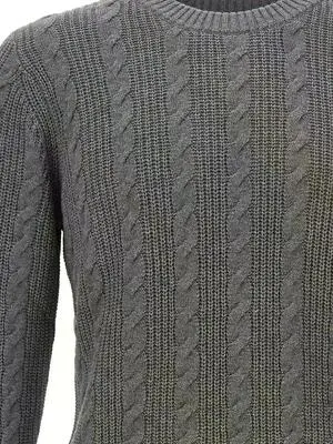KANGRA Cable-knit Sweater - Grey