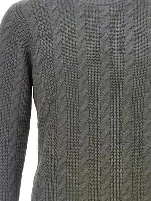 KANGRA Cable-knit Sweater - Grey