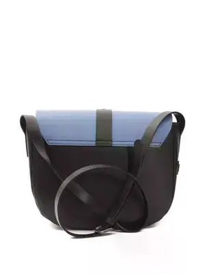 POMPEI DONATELLA Foldover-top Crossbody Bag - Blue