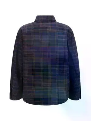 Off-White Check-pattern Padded Overshirt