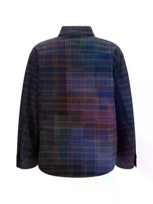 Off-White Check-pattern Padded Overshirt