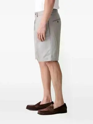 WACKO MARIA Pleated Tailored Shorts - Grey