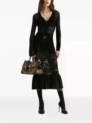 Dolce & Gabbana Lace Cardigan - Black