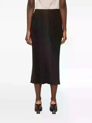 AROVESCIO Ribbed-knit Skirt