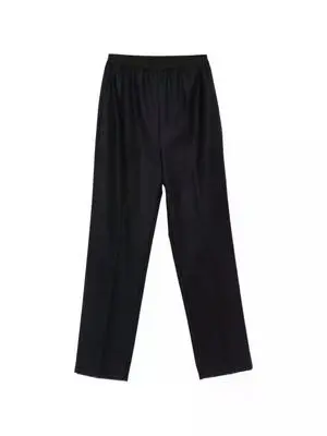 MAISON MARGIELA Elasticated Wool Trousers - Blue