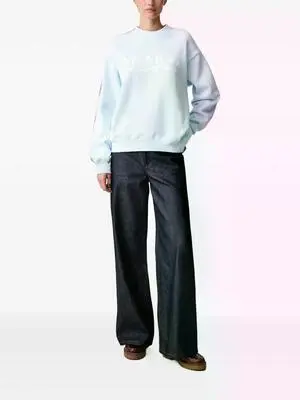 Sporty & Rich Be Nice Slogan-print Sweater