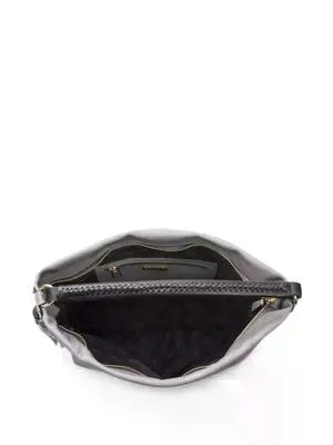 POMPEI DONATELLA Tassel-detail Leather Shoulder Bag