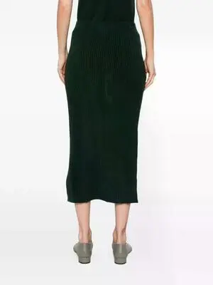 AROVESCIO Ribbed-knit Skirt