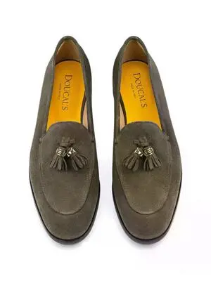 DOUCAL'S Tassel-detail Suede Loafers