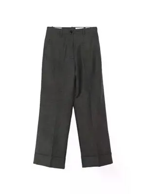 MY MYTHS Turn-up Cuff Trousers - Grey
