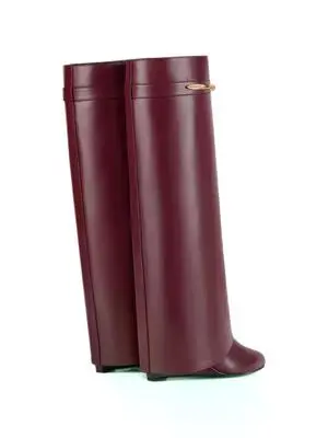 Givenchy Shark Pinch Boots In Leather