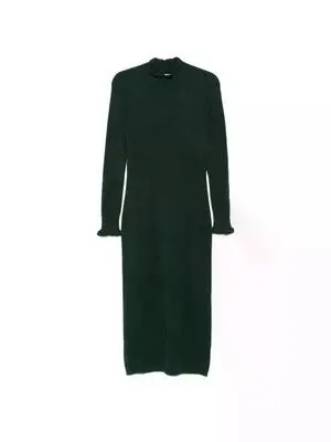 AROVESCIO High-neck Long-sleeve Dress
