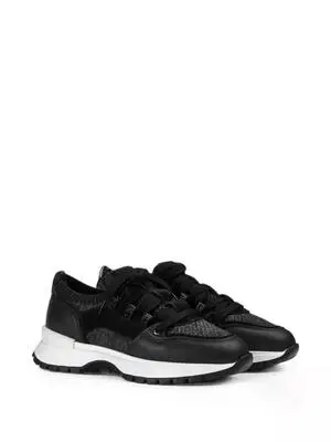 DOUCAL'S Panelled Leather Sneakers