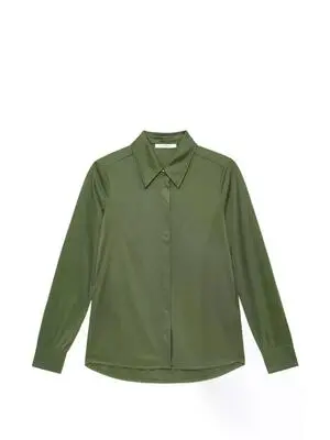 Malìparmi Concealed-button Jersey Shirt - Green
