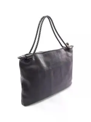 Gucci 2010s Woven Tassel Tote Bag