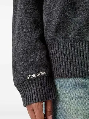 Stine Goya Floral-intarsia Sweater