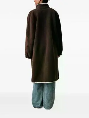 Stine Goya Contrast-trim Shearling-texture Jacket