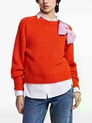 Essentiel Antwerp Kollier Bow-embellished Sweater