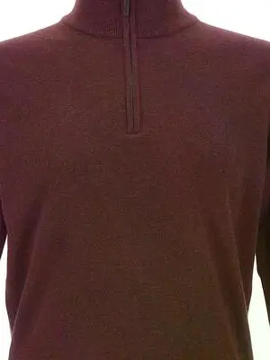 KANGRA Half-zip Virgin-wool Sweater